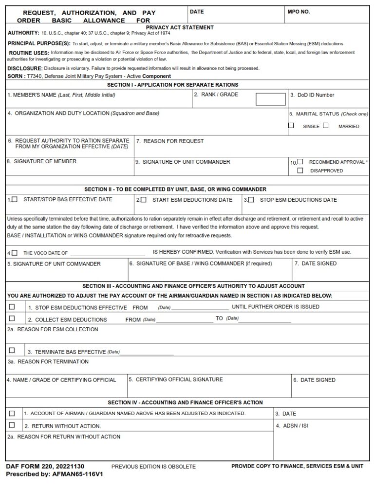 AF Forms Department Of Air Force DAF Forms 2023 AF Forms Department Of Air Force DAF Forms 2023