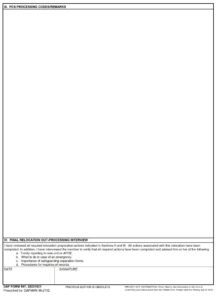 DAF Form 907 - Relocation Preparation Checklist - AF Forms