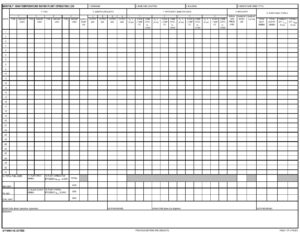 AF Form 1165 – Monthly High-Temperature Water Plant Operating Log - AF ...