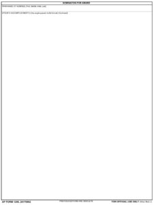 AF Form 1206 - Nomination For Award - AF Forms