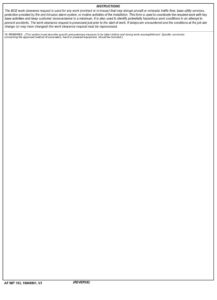 AF Form 103 - Base Civil Engineering Work Clearance Request - AF Forms