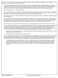 AF Form 711B – USAF Mishap Report - AF Forms