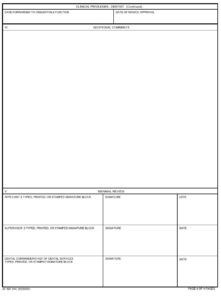 AF Form 244 - Clinical Privileges - Dentist - AF Forms