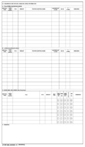 AF Form 4080 - Load/Sequence Breakdown Worksheet - AF Forms