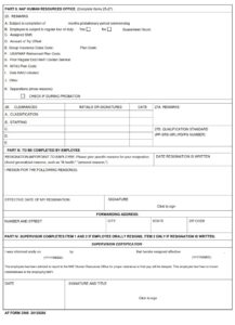 AF Form 2548 - Nafi Request For Personnel Action - AF Forms