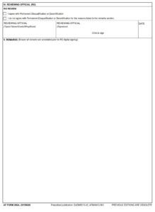 AF Form 286A - Personnel Reliability Program (PRP) Permanent ...