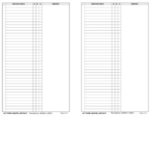 AF Form 3862FM - Flight Manager Evaluation Worksheet - AF Forms