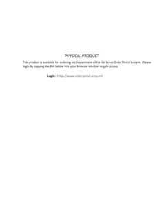 AF Form 4423 - Presidential Unit Citation - AF Forms