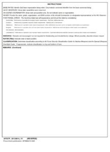 AF Form 527F – Checklist For Nuclear Mission Support - AF Forms