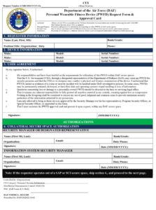 DAF Form 111 – DAF Personal Wearable Fitness Device Request Form ...