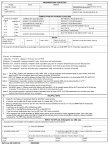 DAF Form 350 - Separation Pay Worksheet - AF Forms