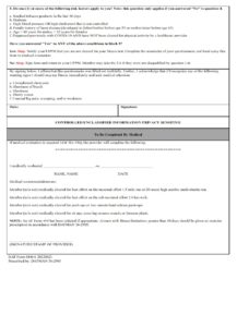 DAF Form 4446A - Department Of The Air Force Physical Fitness Screening ...