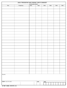 AF Form 1480B – Adult Preventive And Chronic Care Flowsheet ...