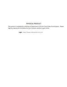 AF Form 1373 - MPO Document Control Log - Transmittal (Issued By Pad ...